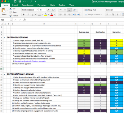 Your Event Management Plan: Download the Free Excel Template ...