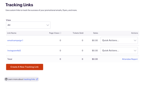 How To Use Eventbrite’s Unique Tracking Links